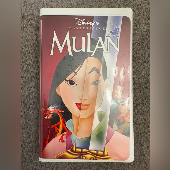 Disney | Other | Vintage Disney Mulan Vhs 999 With Original Papers ...